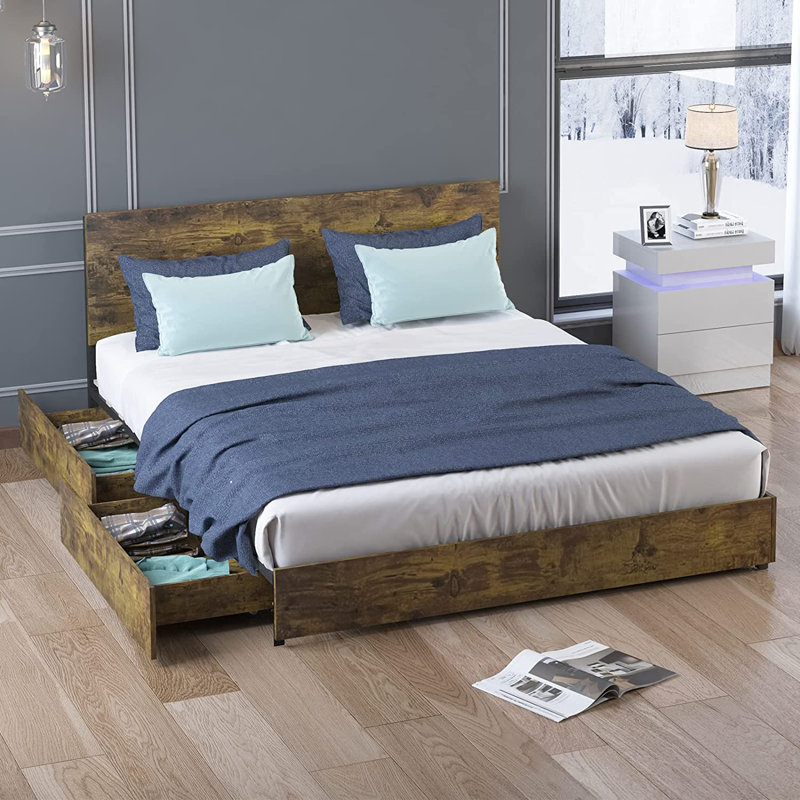 Millwood Pines Aahim Storage Bed | Wayfair