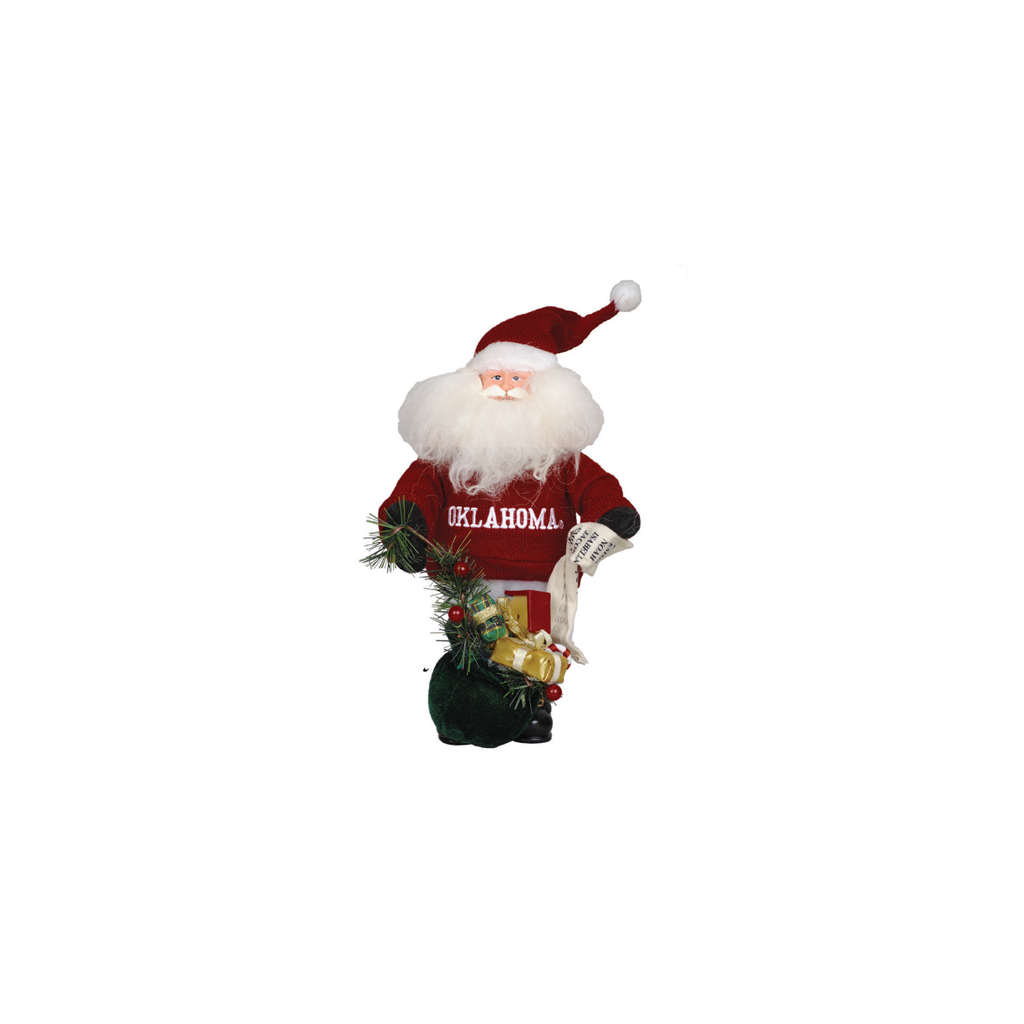 The Holiday Aisle® Oklahoma Gift Bearer Santa | Wayfair
