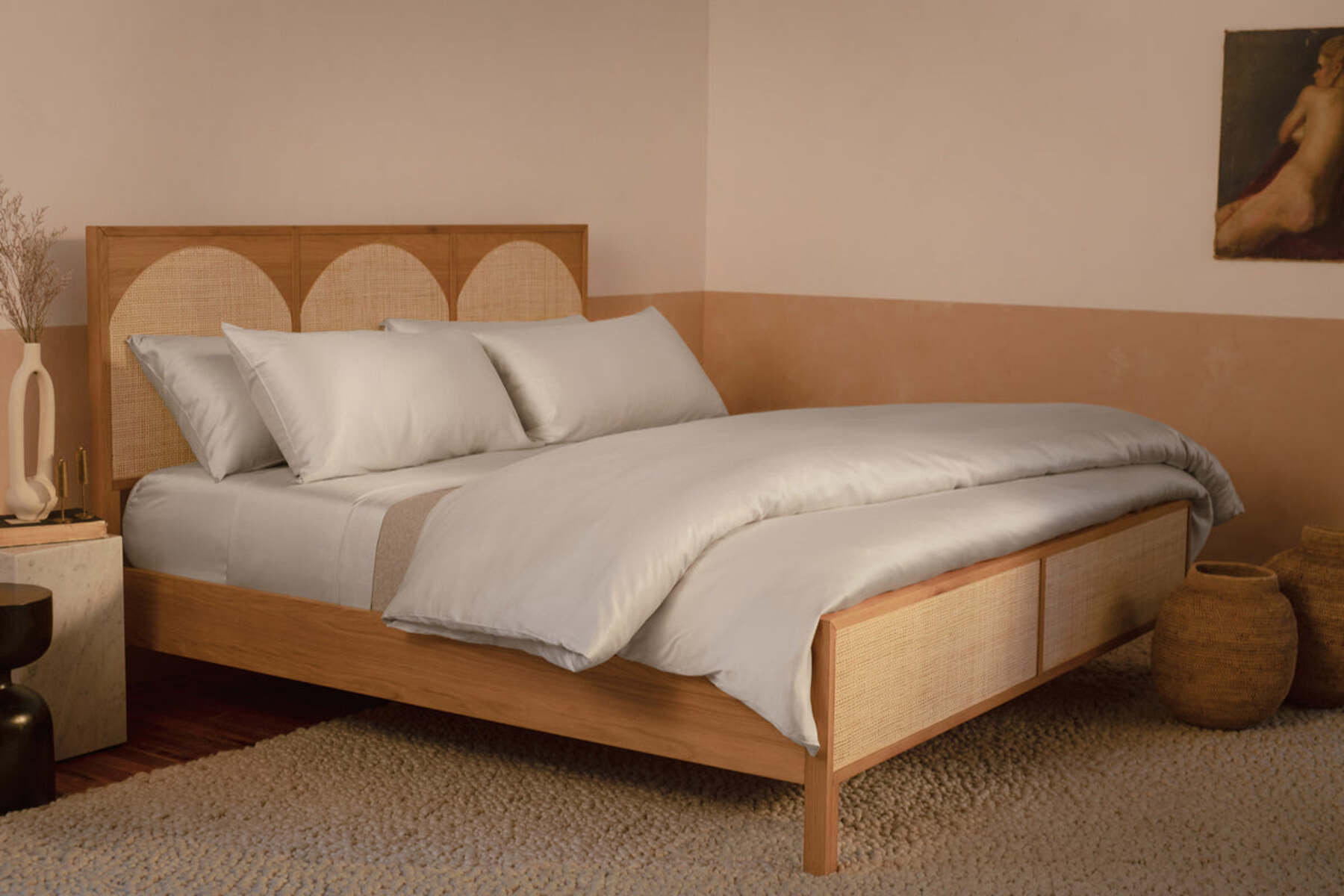 Letto Woodland Silk Fitted Sheet | Perigold