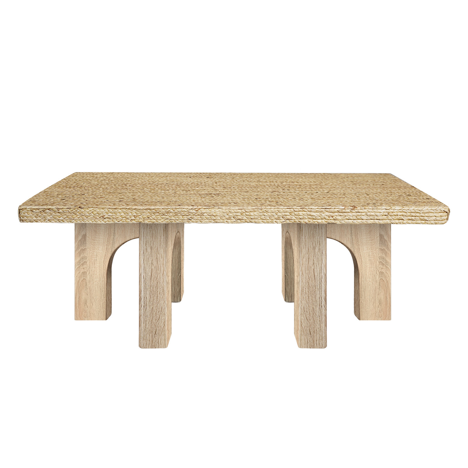 Bay Isle Home™ Rectangular Rattan Coffee Table | Wayfair