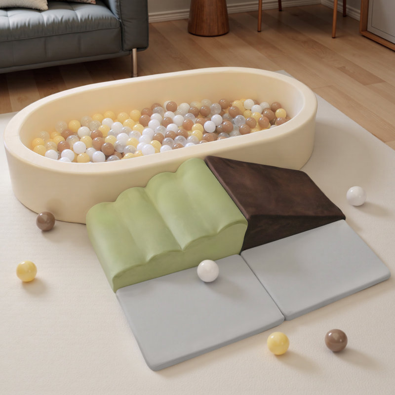 Benarita Soft Climber & Ball Pit, Foam Climbing Blocks | Wayfair.co.uk