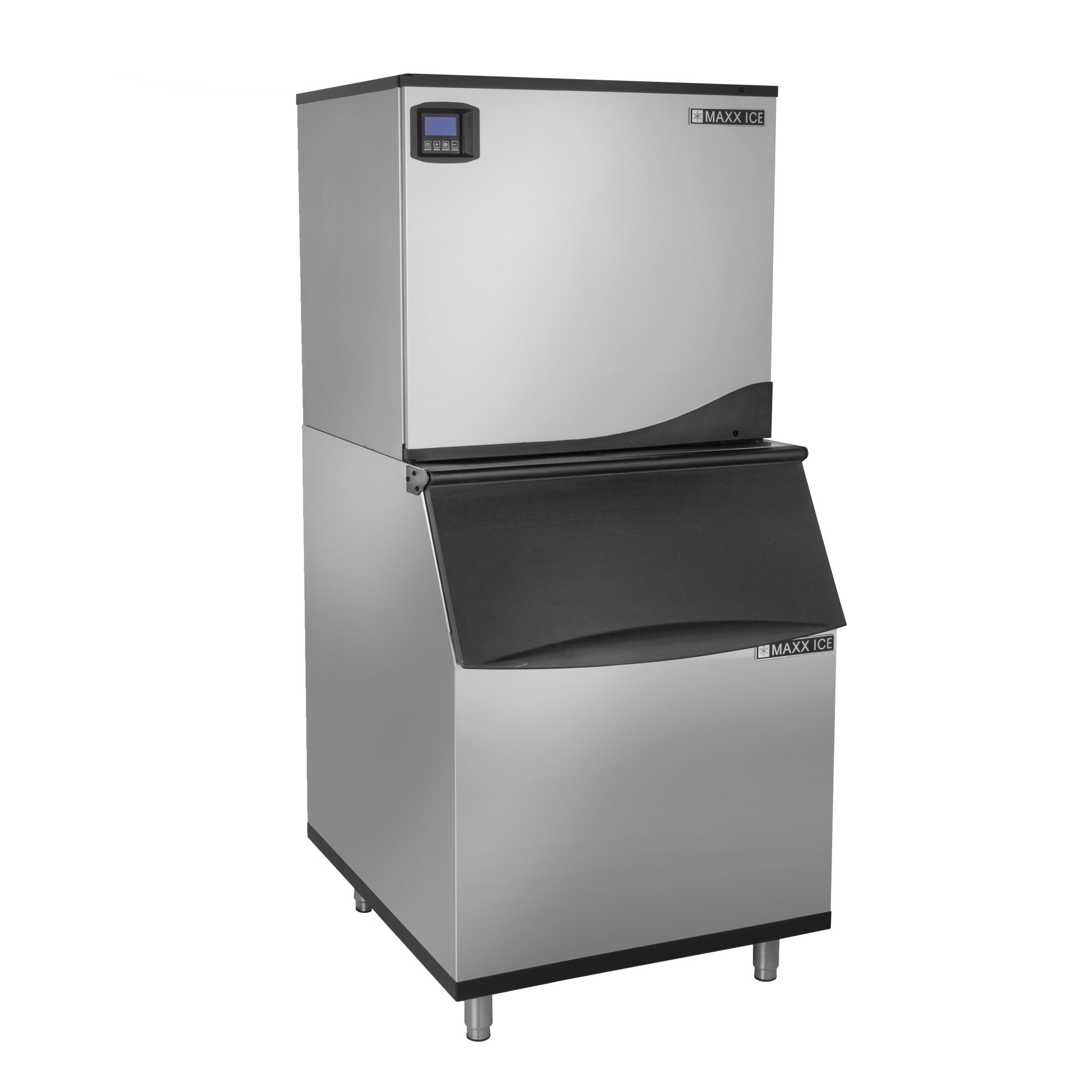Maxx Ice Self-Contained 513 lb. Daily Production Clear Ice Freestanding ...