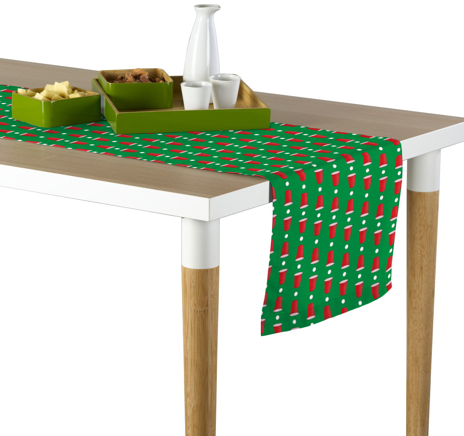 East Urban Home Cashiola Geometric Table Runner | Wayfair