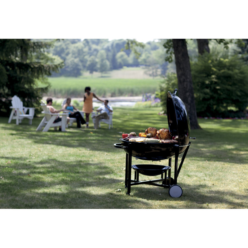 Weber Ranch Kettle Charcoal Grill 37" & Reviews | Perigold