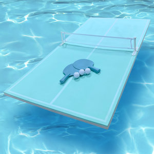 Vandue Corporation Vandue California Sun Floating Table Tennis Game ...
