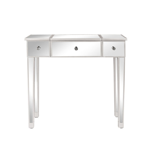 Silver Desks You'll Love | Wayfair