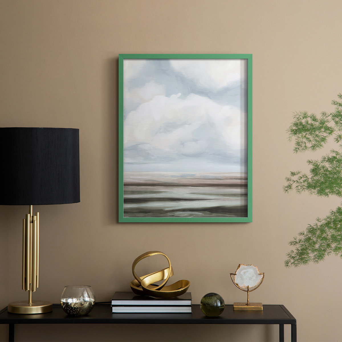 Rosecliff Heights Diluted Plains II Framed Print - Solid Wood | Wayfair