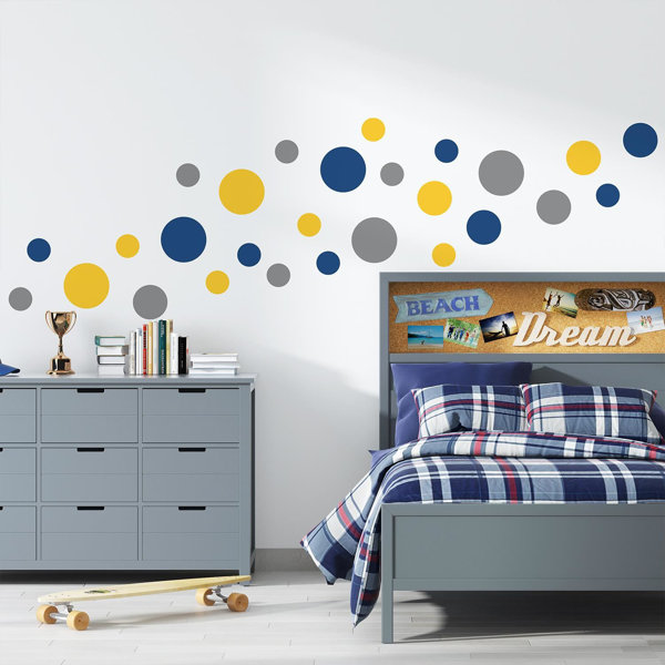 Isabelle & Max Abstract Non-Wall Damaging Wall Decal | Wayfair.co.uk