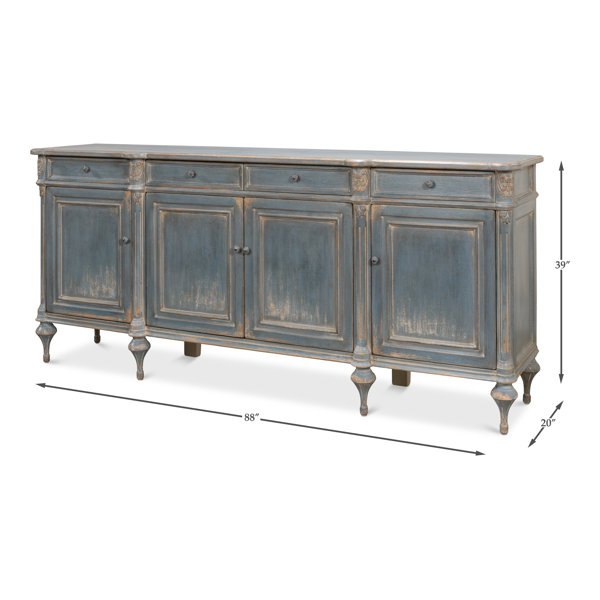 Sarreid Ltd Lilac Sideboard W/ Highfeet - Wayfair Canada