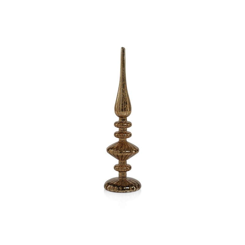 The Holiday Aisle® LED Tabletop Finials, Set of 2 | Wayfair