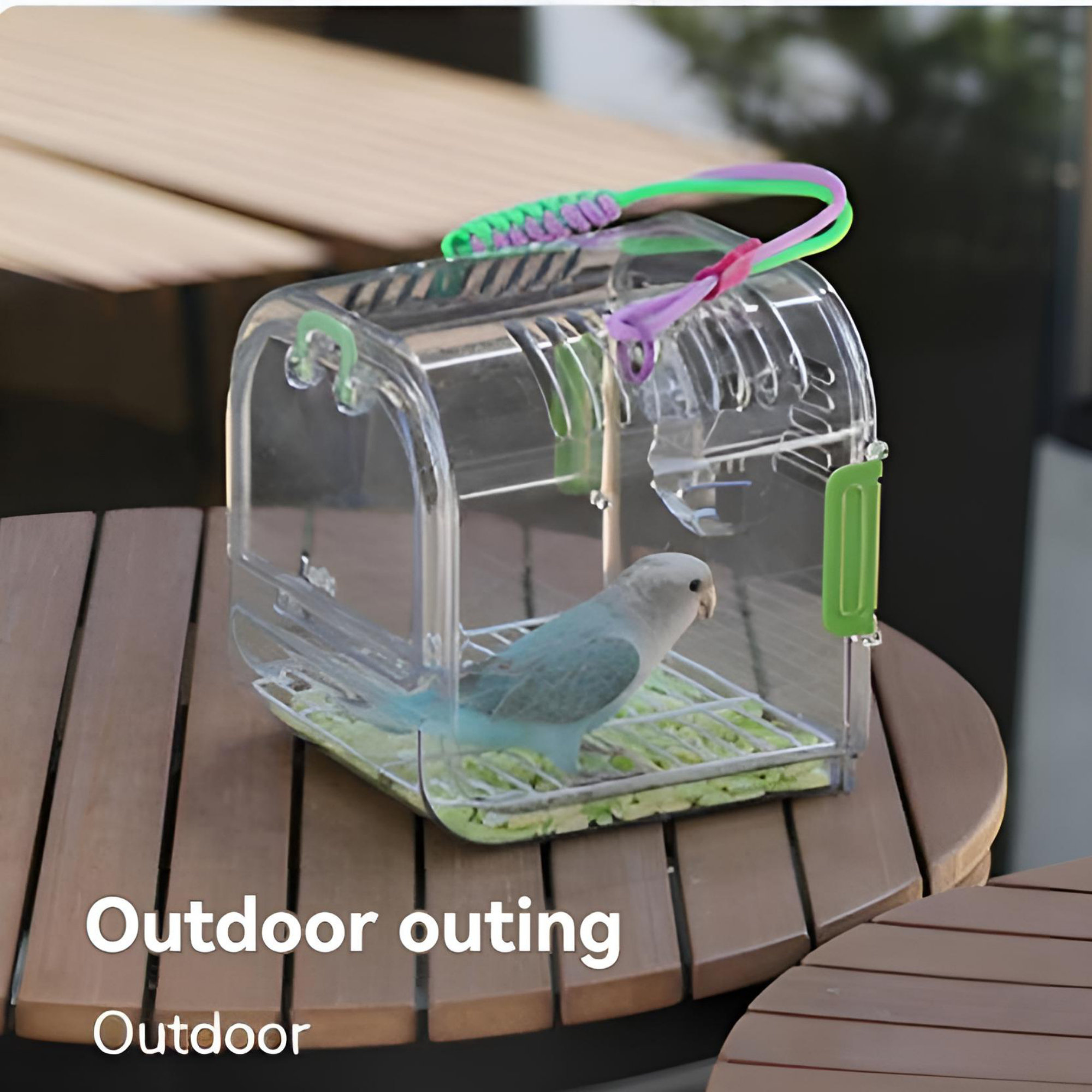 Tucker Murphy Pet™ Portable Parrot Outdoor Cage Made Of Highly ...