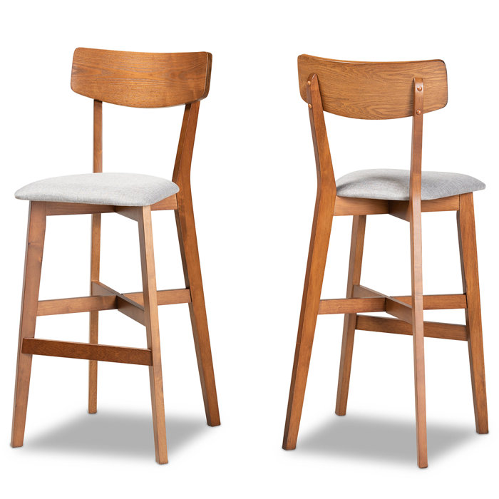 George Oliver Tapley Solid Wood Stool & Reviews | Wayfair