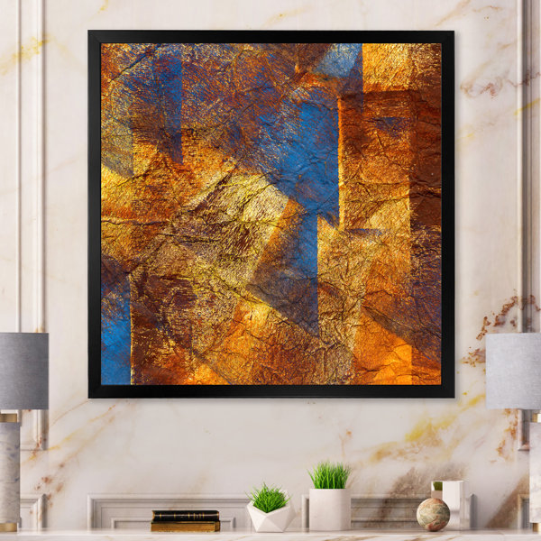 Wrought Studio " Abstract Triangle & Cubism II " - Wayfair Canada