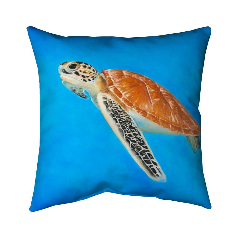 Begin Edition International Inc. Grayscale Sea Turtle - Double Sided ...