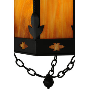 Meyda Lighting Valhalla 3 - Light Lantern Geometric Pendant | Wayfair