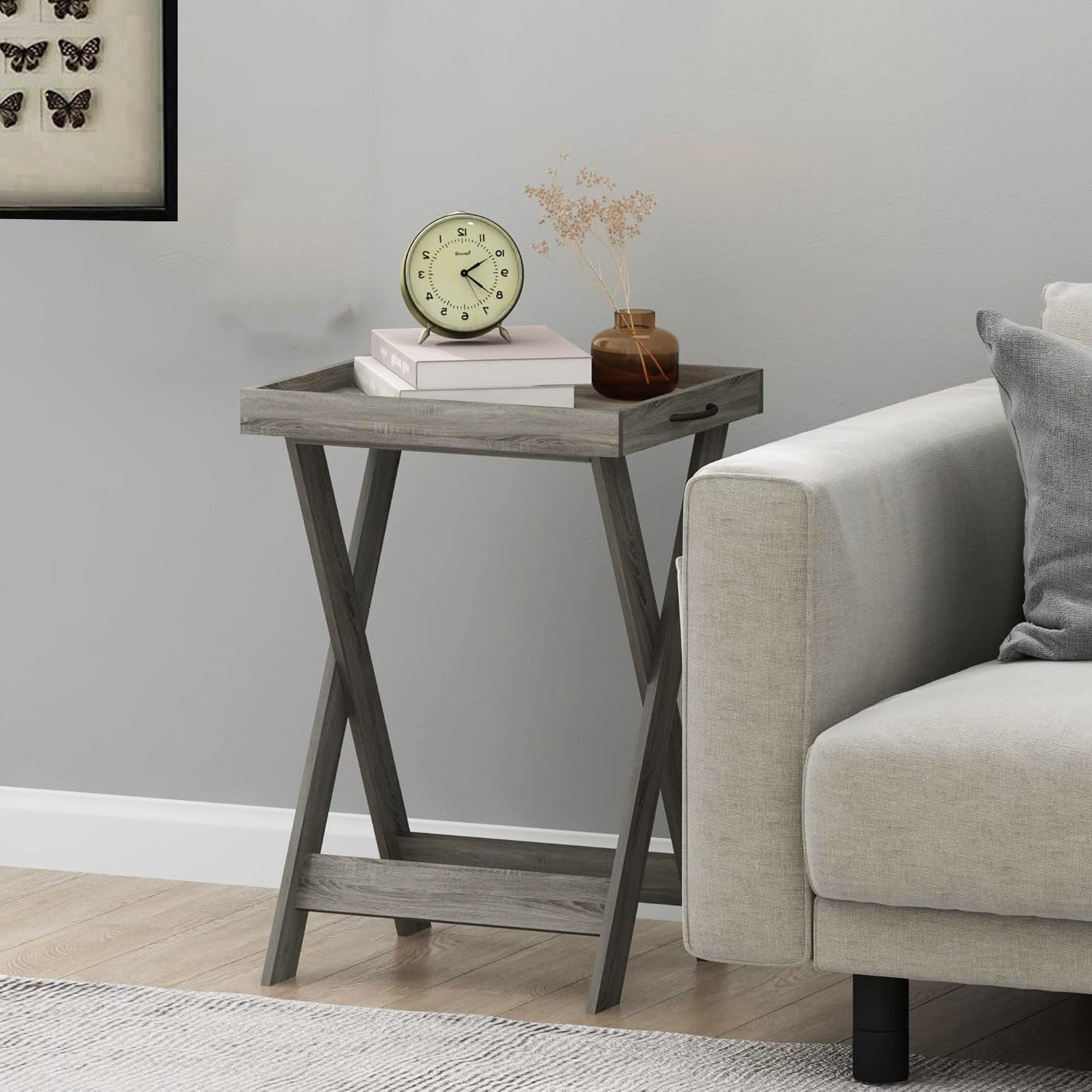 Gracie Oaks Table-plateau classique avec plateau amovible - Wayfair Canada