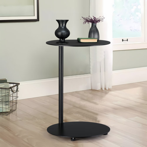 Latitude Run® Laquonda Elegant Modern Black Side Table | Wayfair