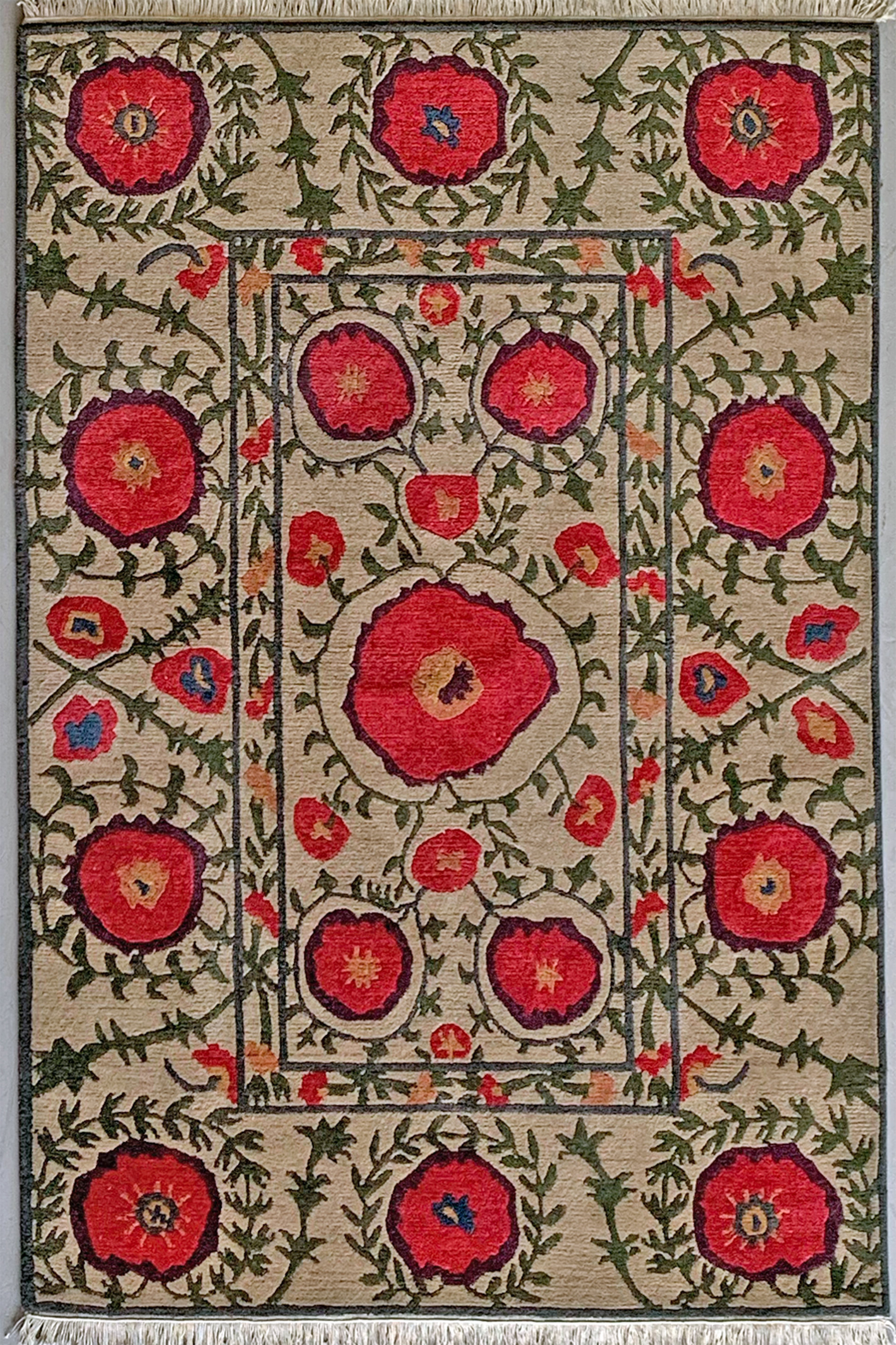 Tibet Rug Company POPPIES BEIGE | Perigold