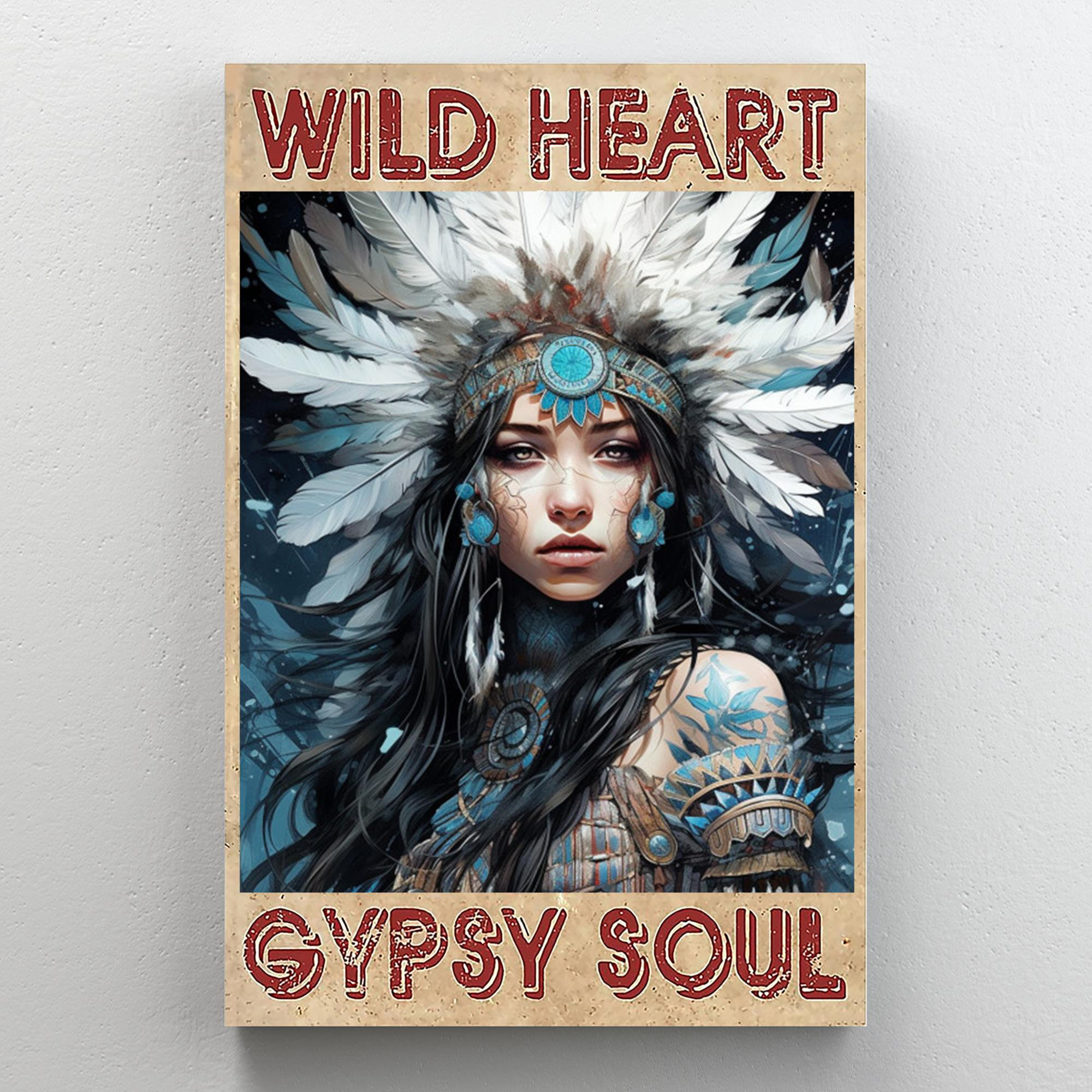 Trinx Wild Heart Gypsy Soul - 1 Piece Rectangle Graphic Wild Heart ...