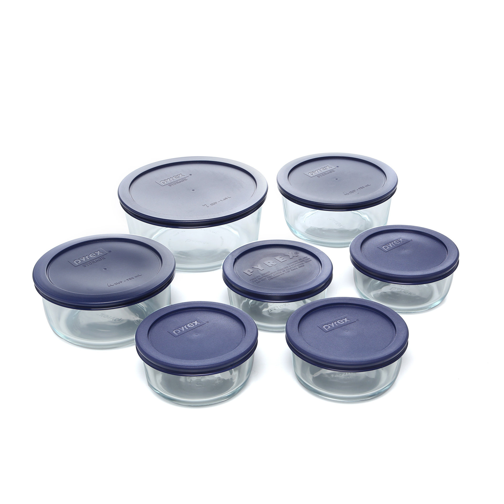 Pyrex Storage Plus 7 Container Food Storage Set & Reviews | Wayfair