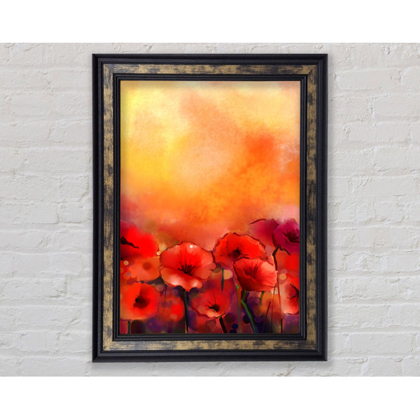 Rosalind Wheeler Poppy Dream - Single Picture Frame Art Prints ...