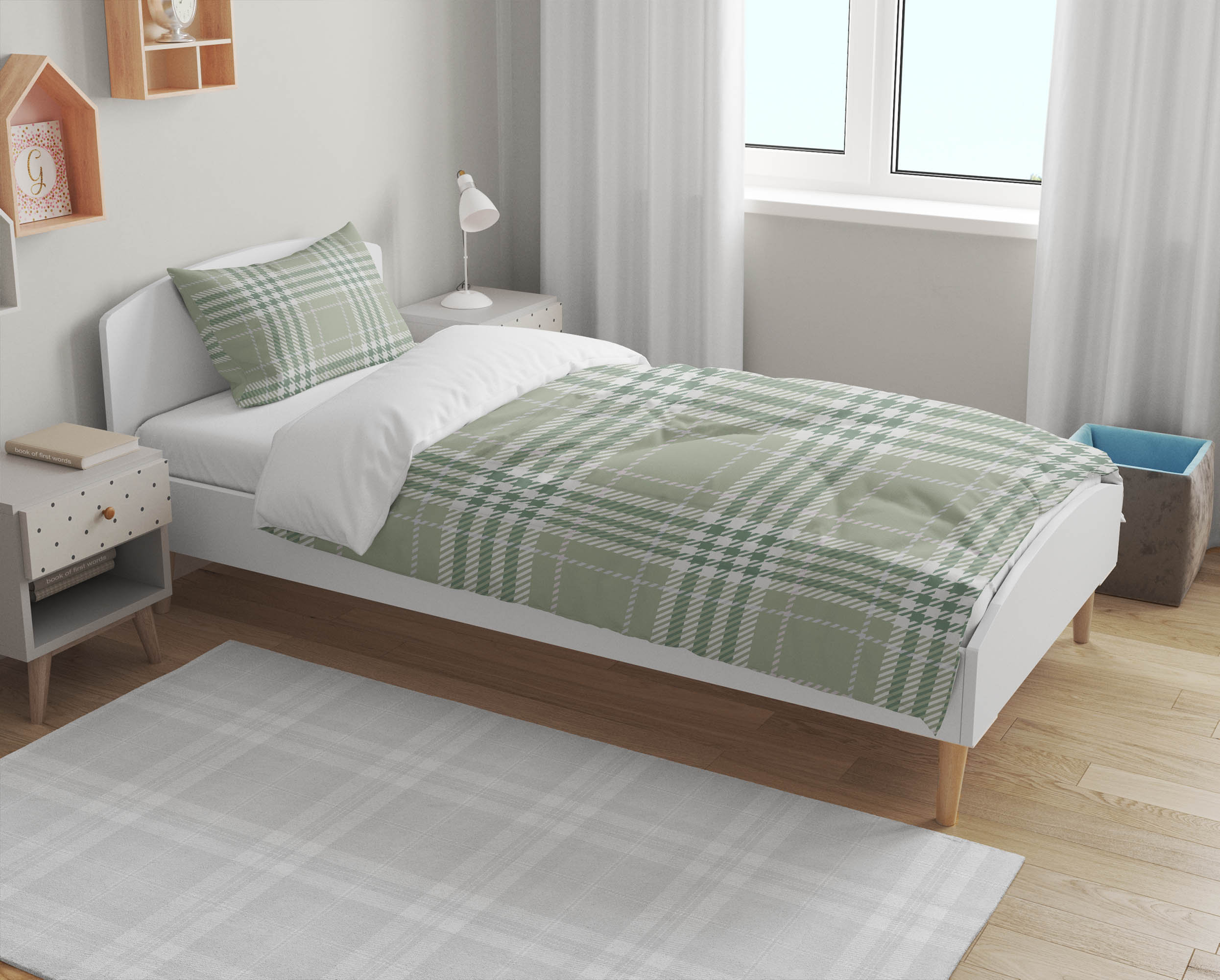 Christopher's Corner Christopher Plaid Comforter Set | Wayfair