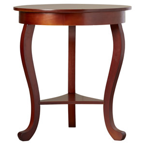 Charlton Home® Solid Wood Top Three Leg End Table & Reviews | Wayfair