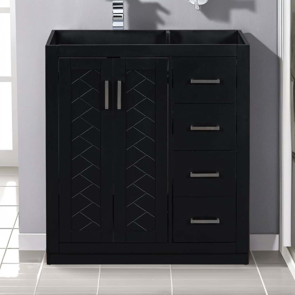 Hokku Designs Sniya 29.53 Bathroom Vanity Base Only - Wayfair Canada