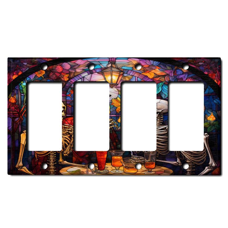 WorldAcc Halloween Spooky Skeleton Party Christmas Festive Tree Lights ...