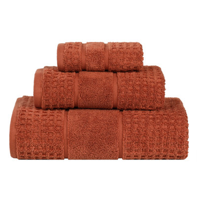 rust colored dish towels