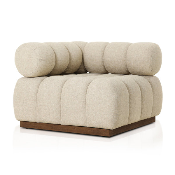 Orren Ellis Cindell Outdoor Corner Piece-Hayes Cream | Wayfair