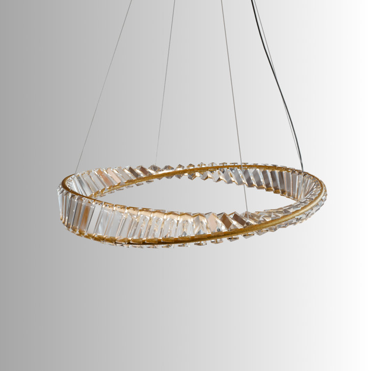 Canora Grey Beaux 1 - Light Single LED Chandelier | Wayfair.co.uk