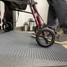 EZ-ACCESS TRANSITIONS 1.5" Non Slip Rectangular Rubber Angled Entry Mat ...