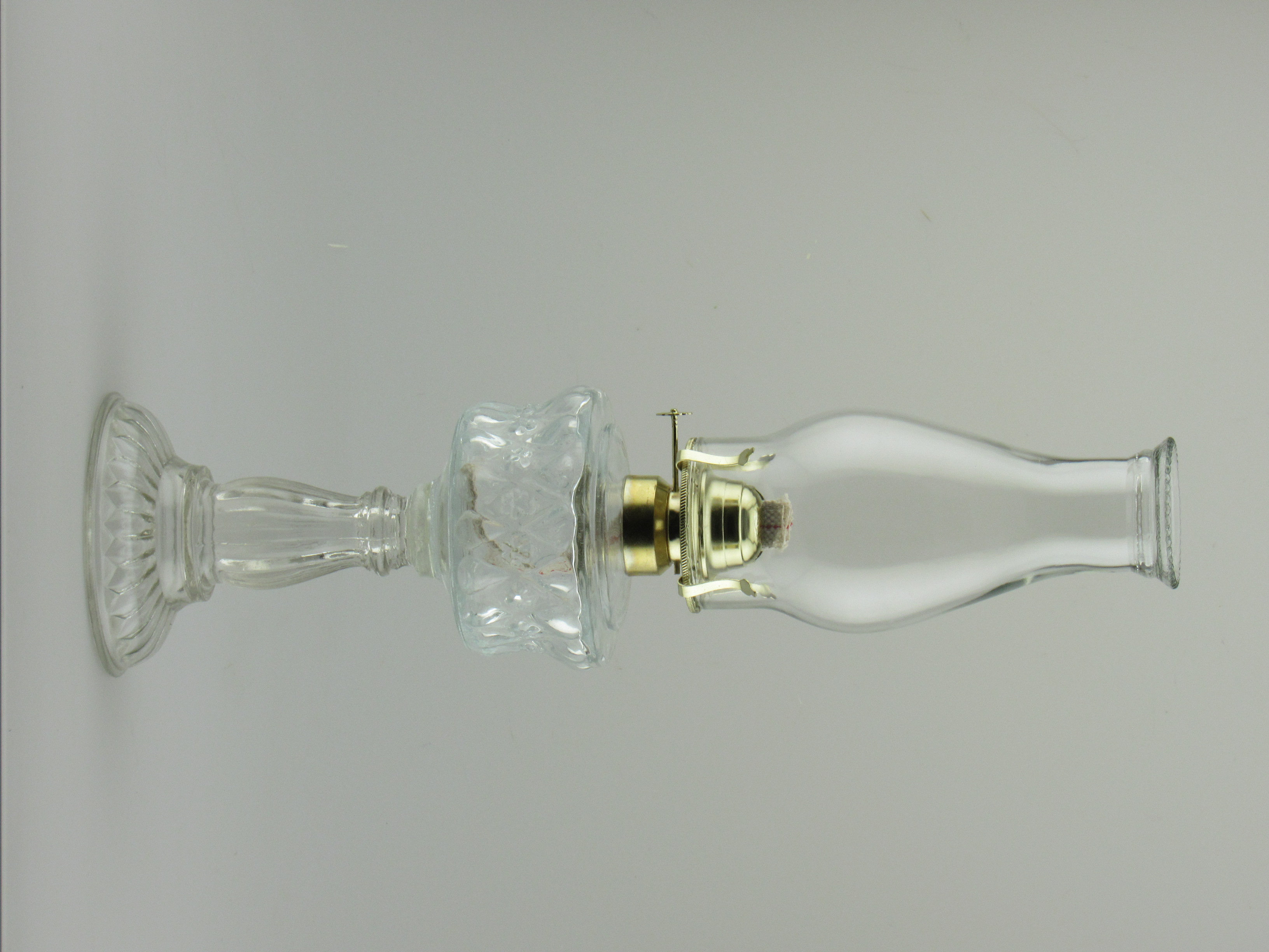 Winston Porter Jiberrl Glass Table Lamp, Reproduction of Clear Antique ...