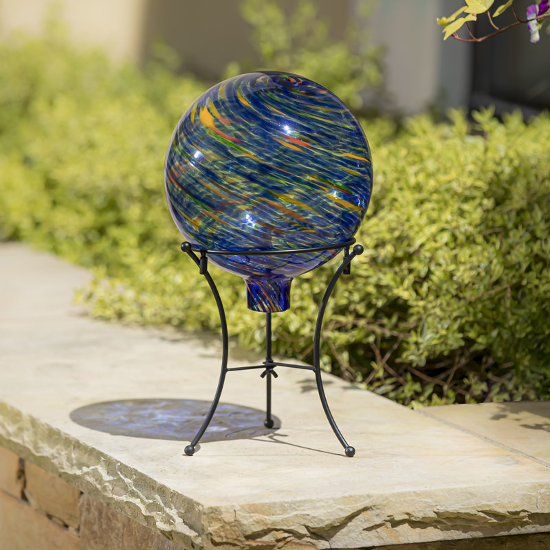 Evergreen Enterprises, Inc Gazing Ball With Stand & Reviews | Wayfair