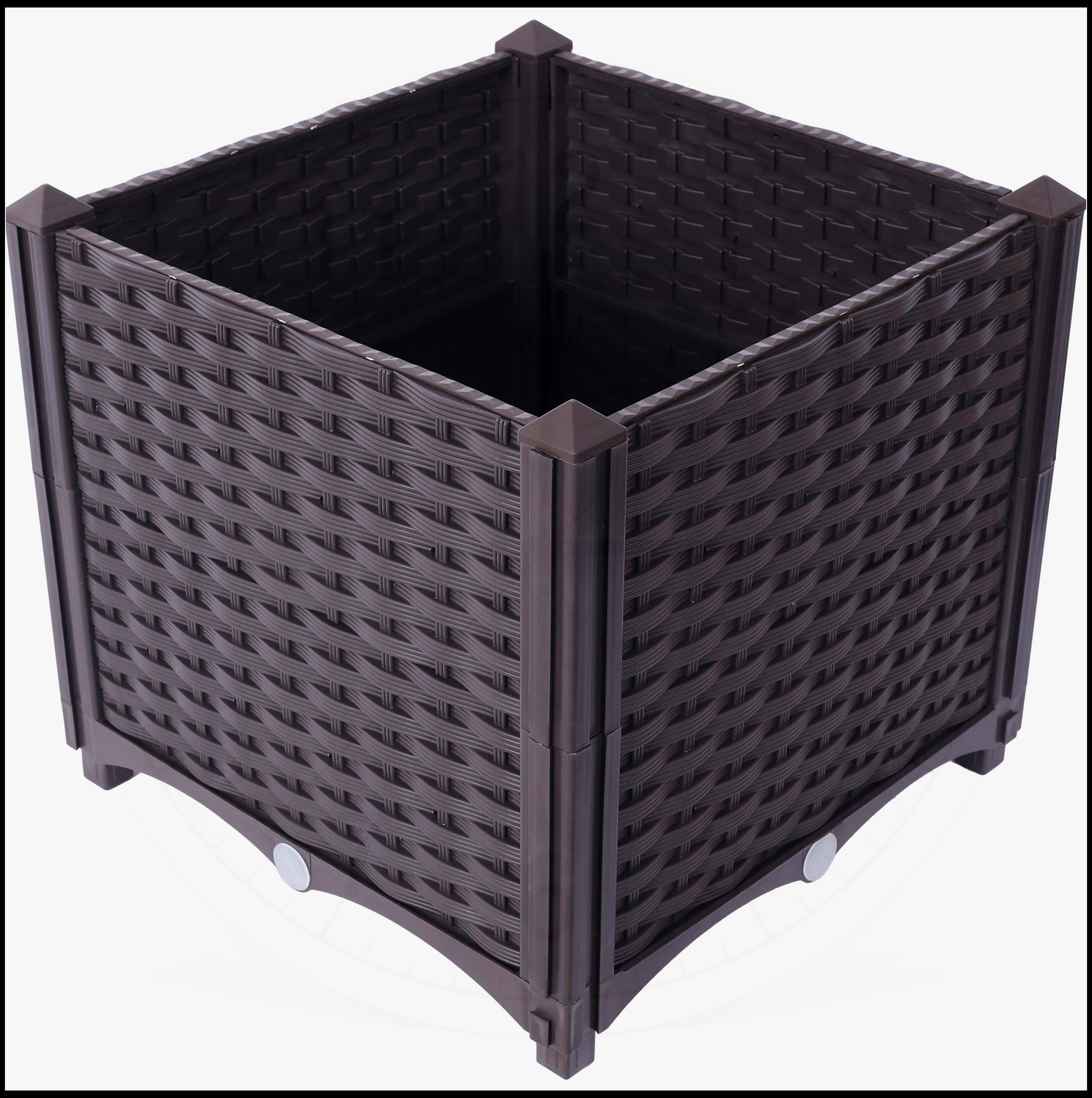 Arlmont & Co. Deep Raised Garden Bed Plastic Planter Boxes | Wayfair