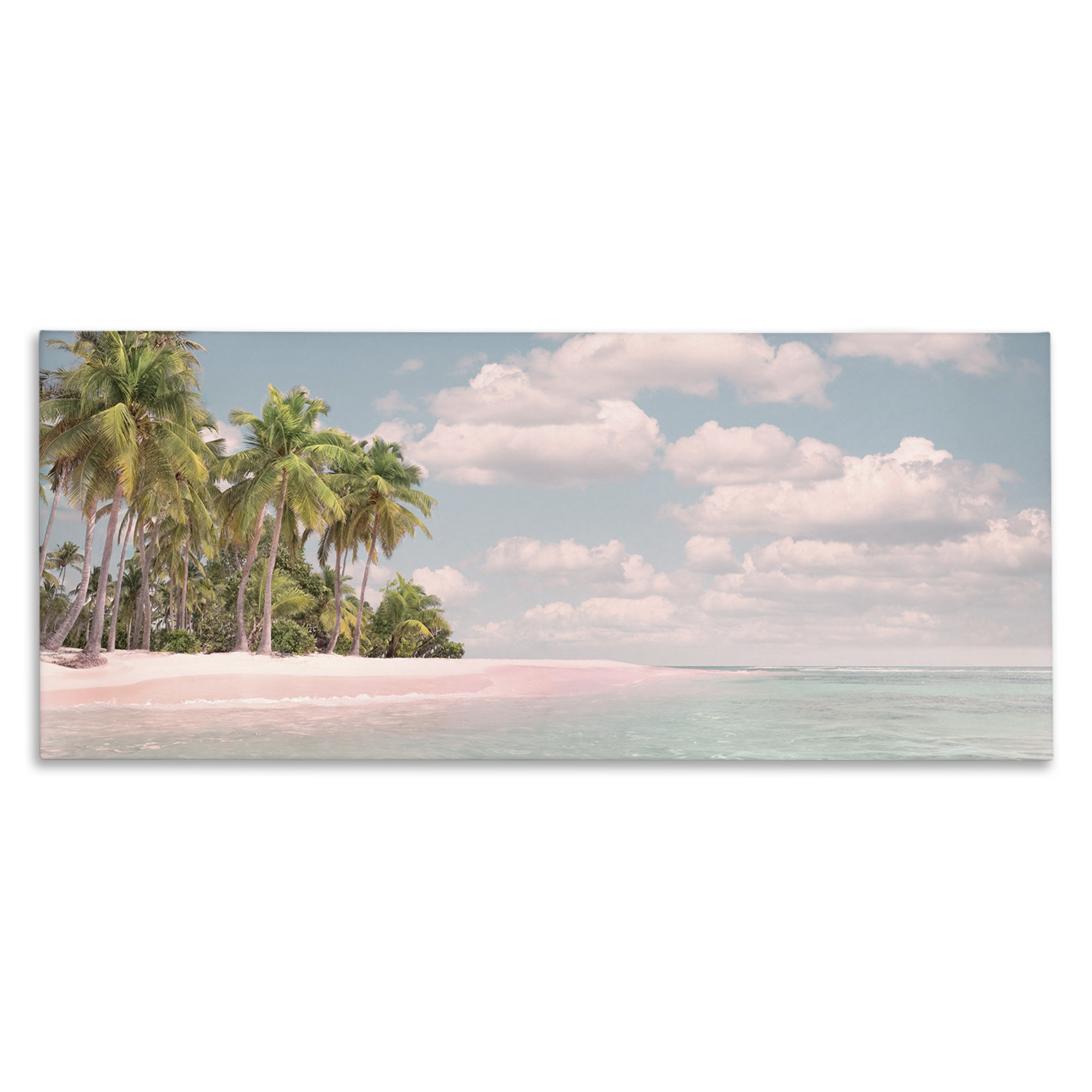 Stupell Industries Clear Water Tropical Beach Coast Sun Bleached ...