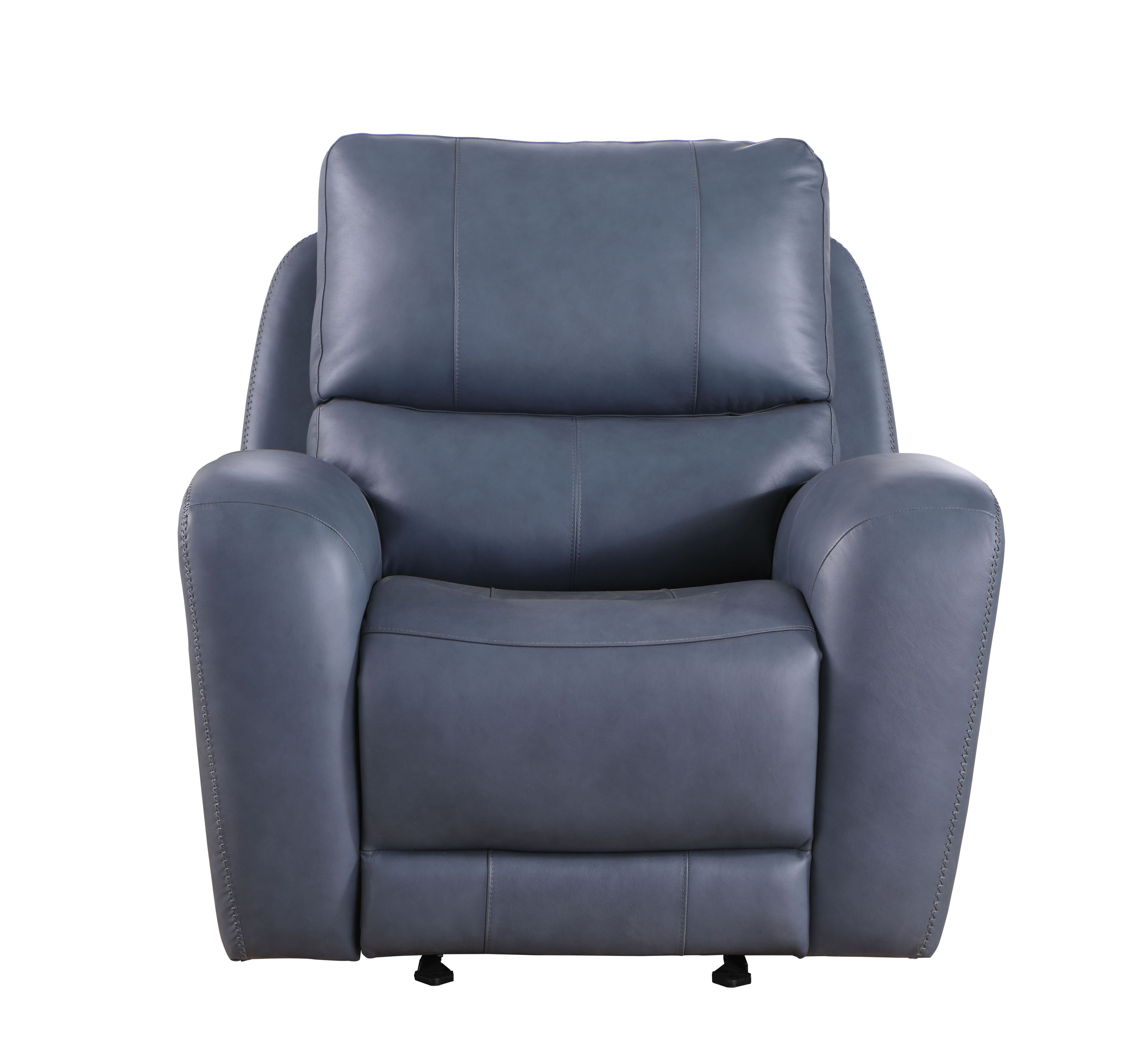 Leather Lusso Jupiter Top Grain Leather Power Recliner Armchair With ...