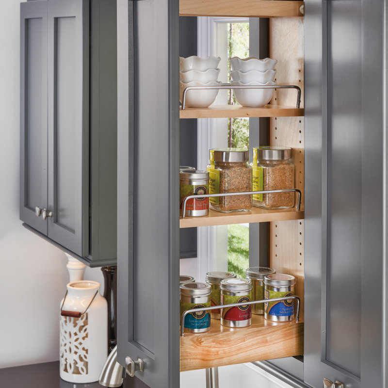 Rev-A-Shelf Pull Out Kitchen Cabinet Organizer w/ Soft-Close & Reviews ...