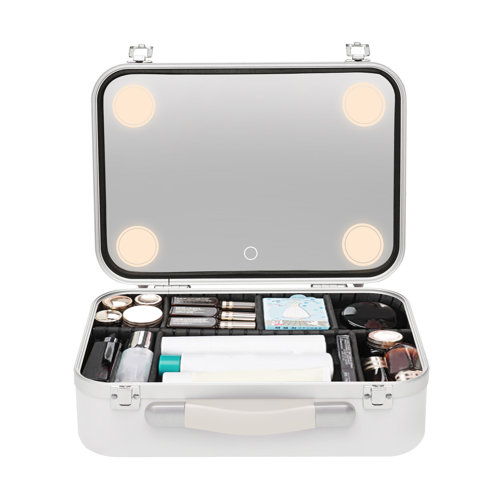 Ebern Designs Daffron 7 Compartment Makeup Organizer & Reviews | Wayfair