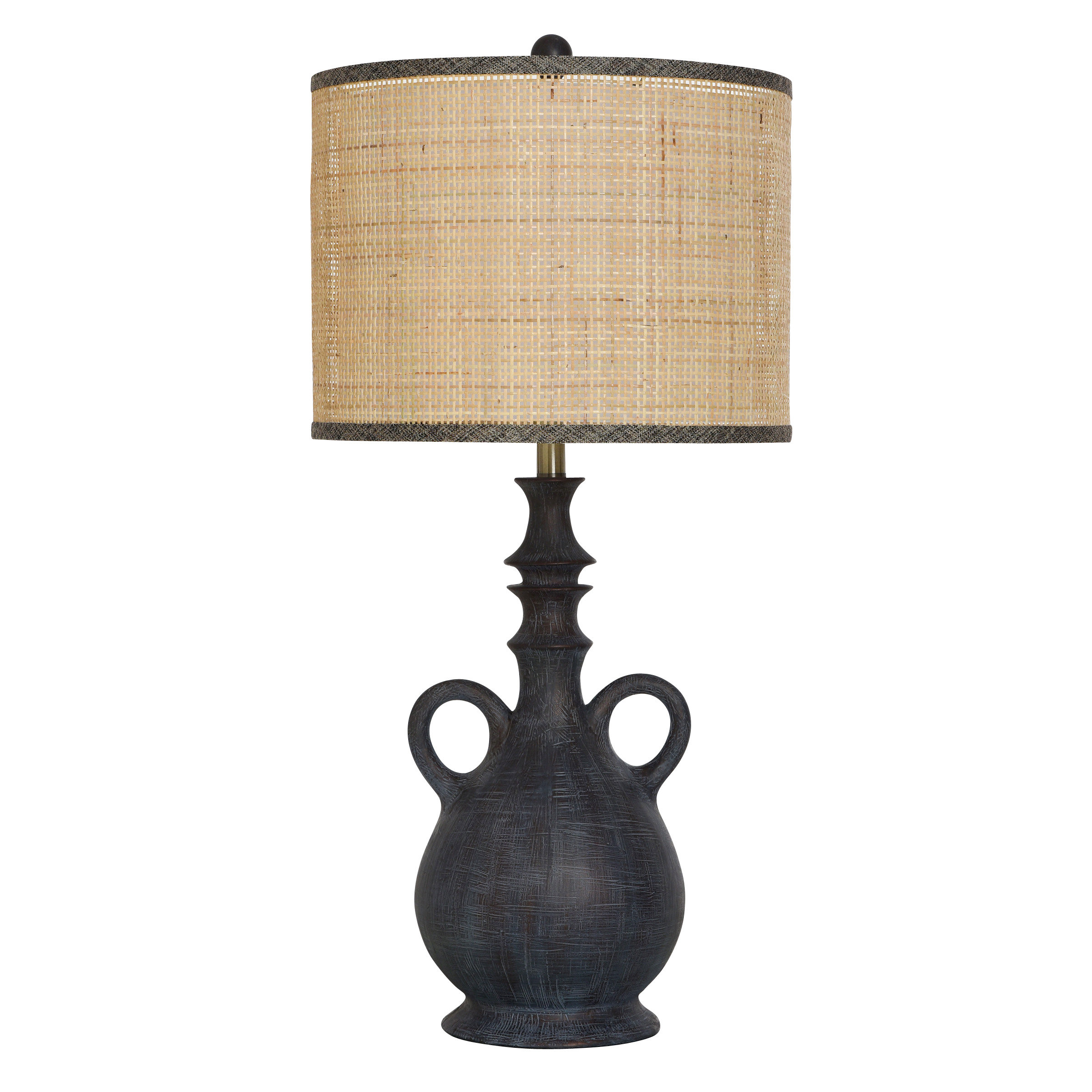 StyleCraft Home Norman Wyatt Home - Khendal - Poly Table Lamp - Boho ...