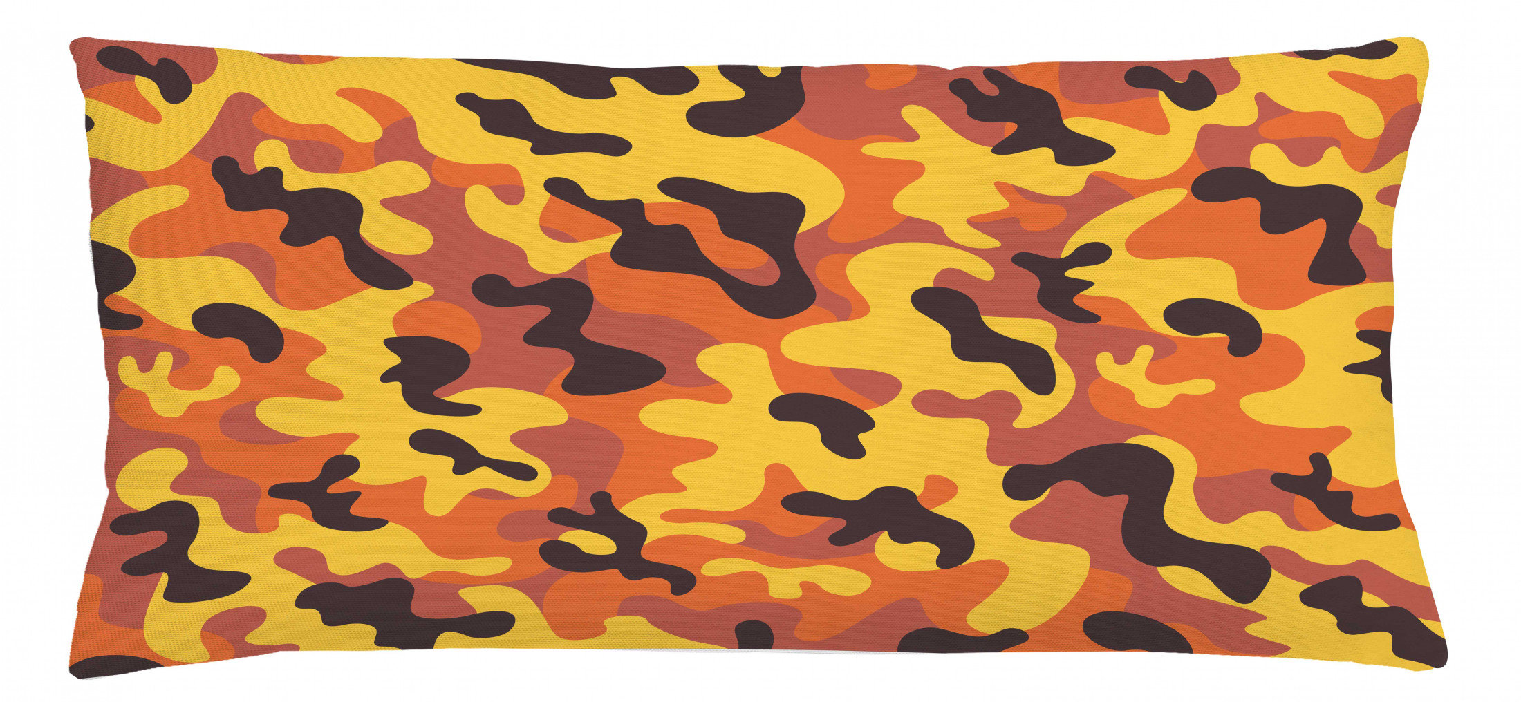 Ambesonne Camo Indoor / Outdoor Camouflage Lumbar Pillow Cover | Wayfair