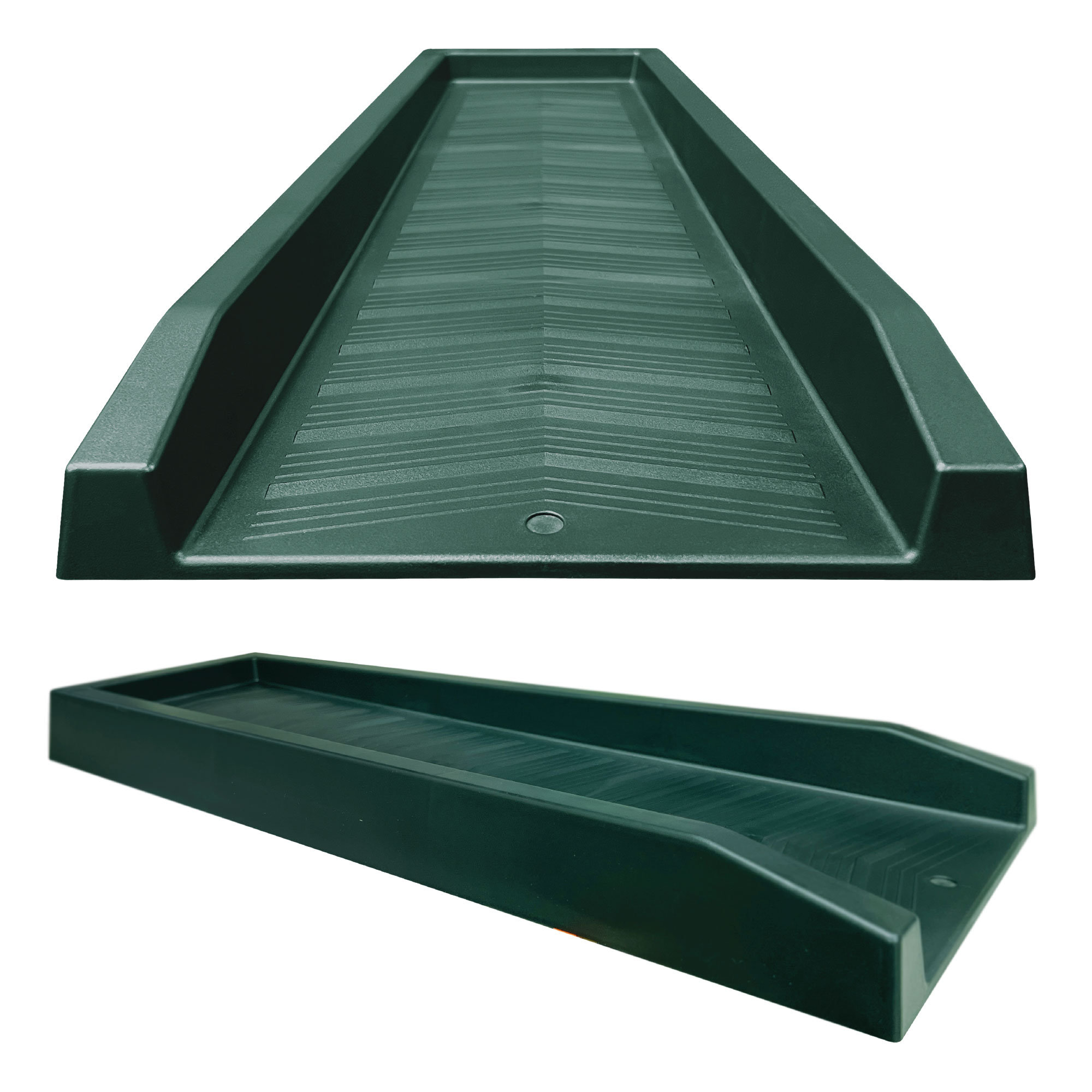 Master Mark Plastics Master Mark Green Splash Block Plastic Downspout ...