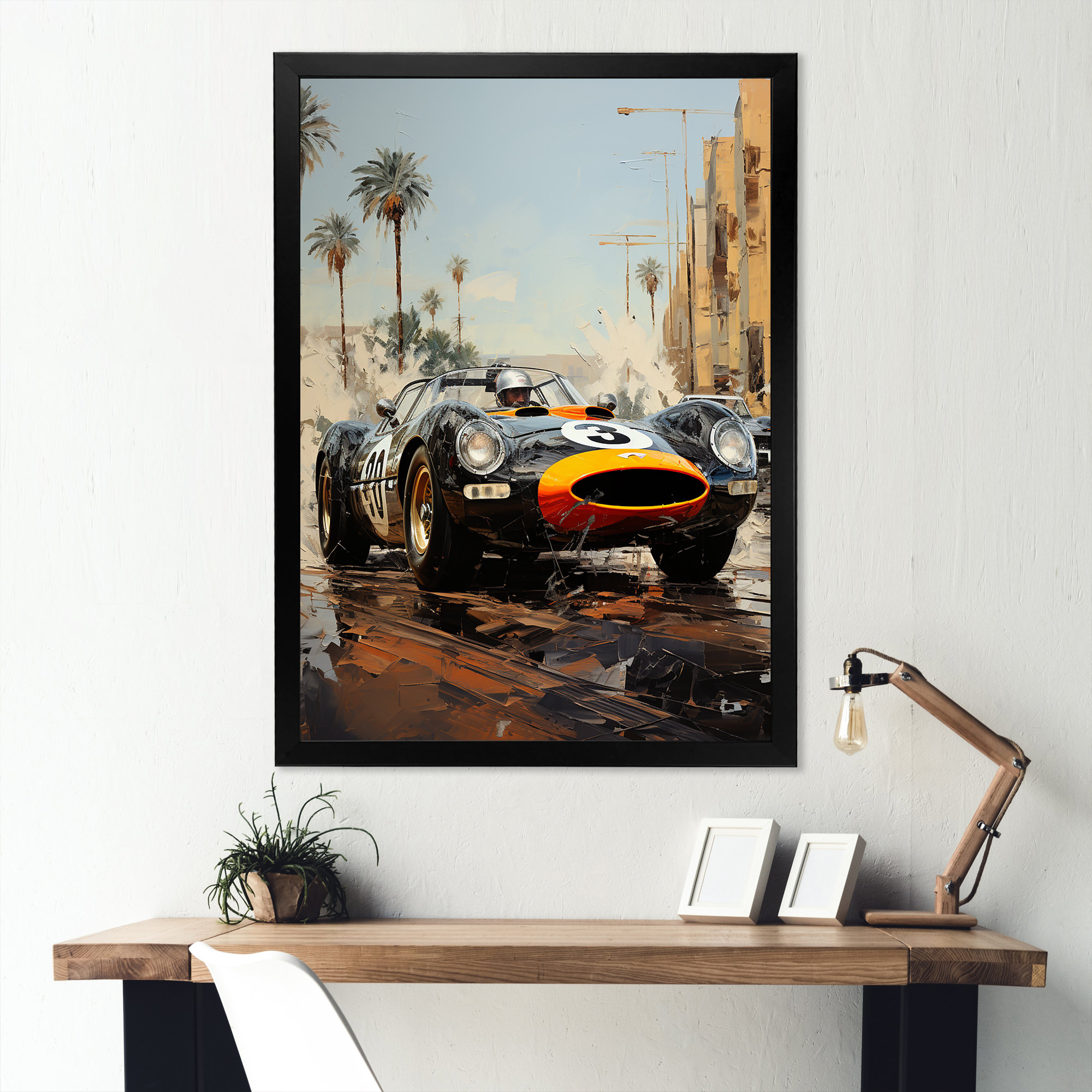 Bay Isle Home™ Vintage Grand Prix Racing Formula Car IV - Race Tracks ...