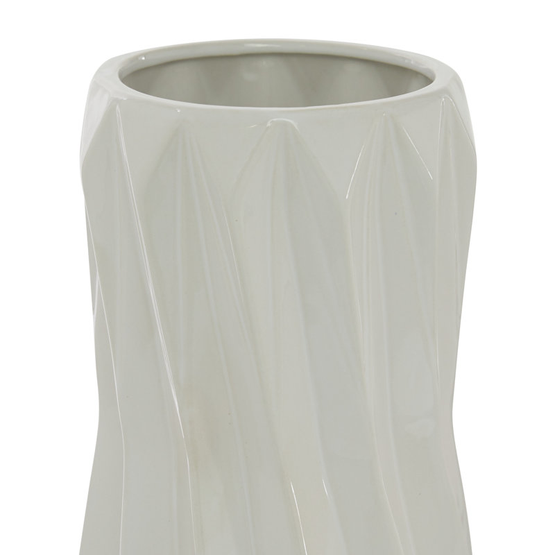 Wade Logan® Ceramic Geometric Decorative Vase & Reviews | Wayfair