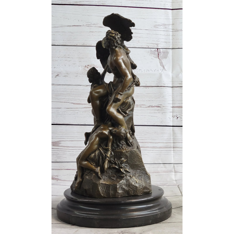 Trinx Kaetzel Prometheus Bound And The Oceanids Bronze Nude Statue ...