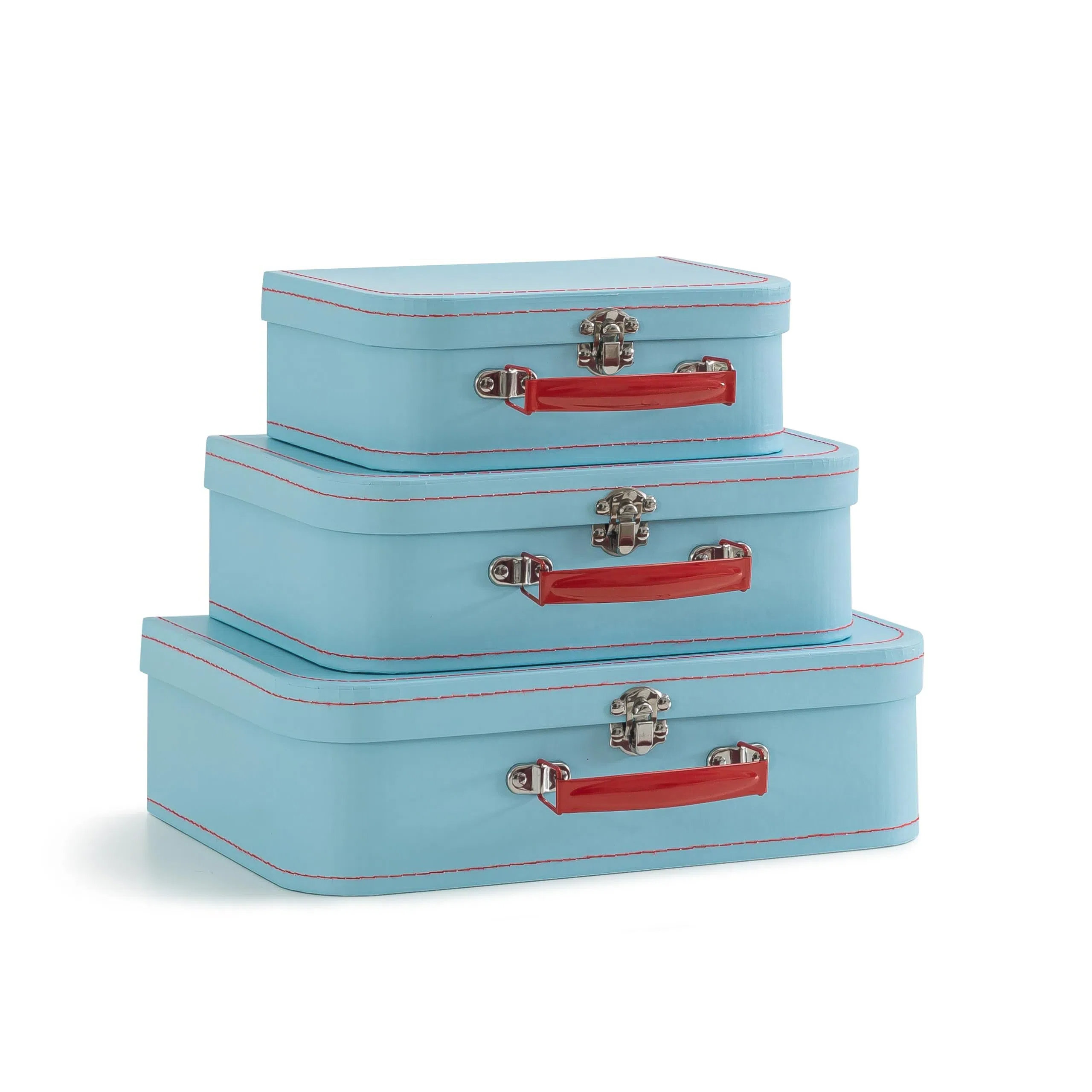 Longshore Tides Breaden 3 Piece Decorative Box Set | Wayfair