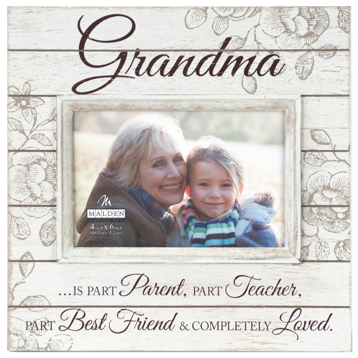 Winston Porter Alfaretta Grandma Sunwashed Wood Picture Frame & Reviews ...