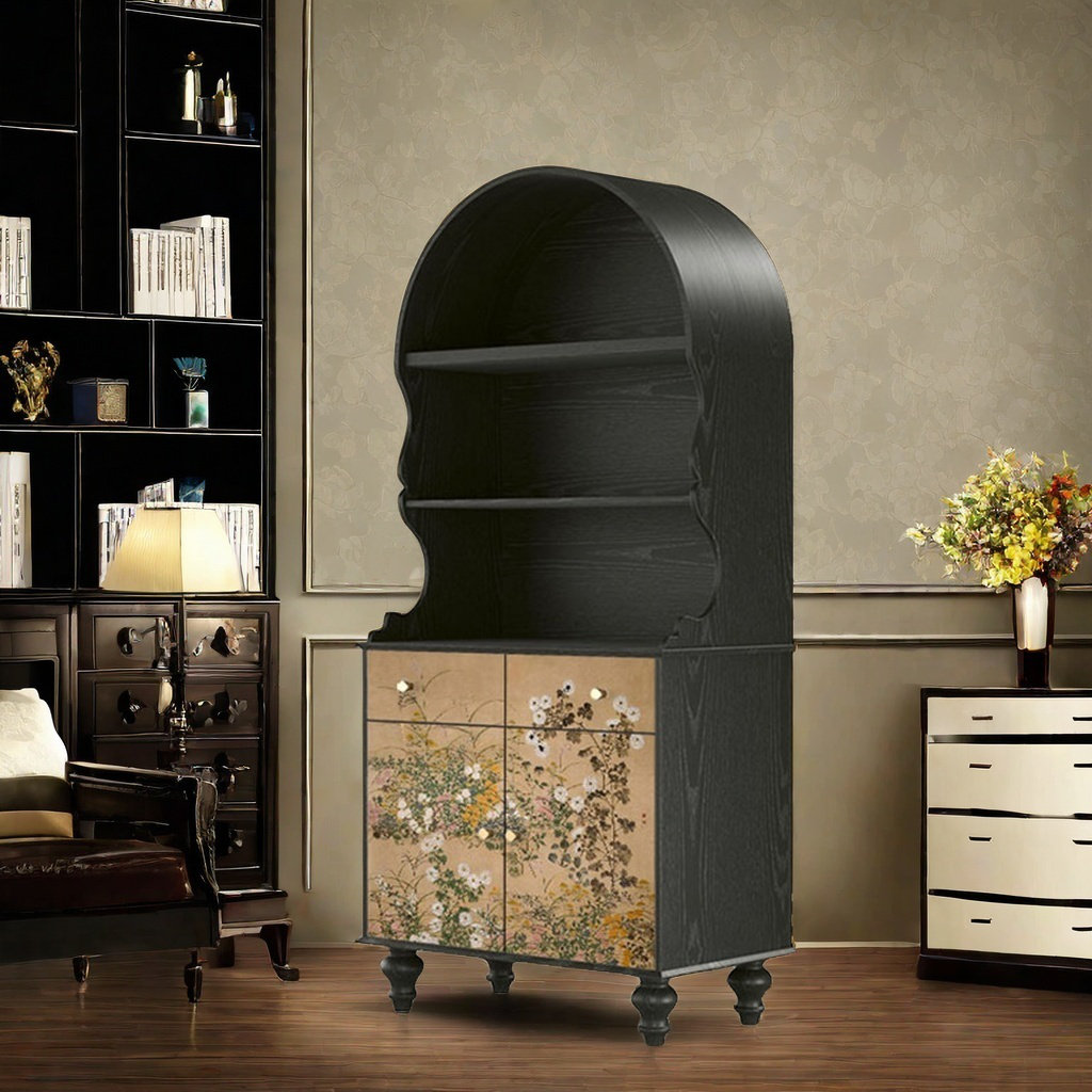 Parttlion French style solid wood storage bookcase | Wayfair