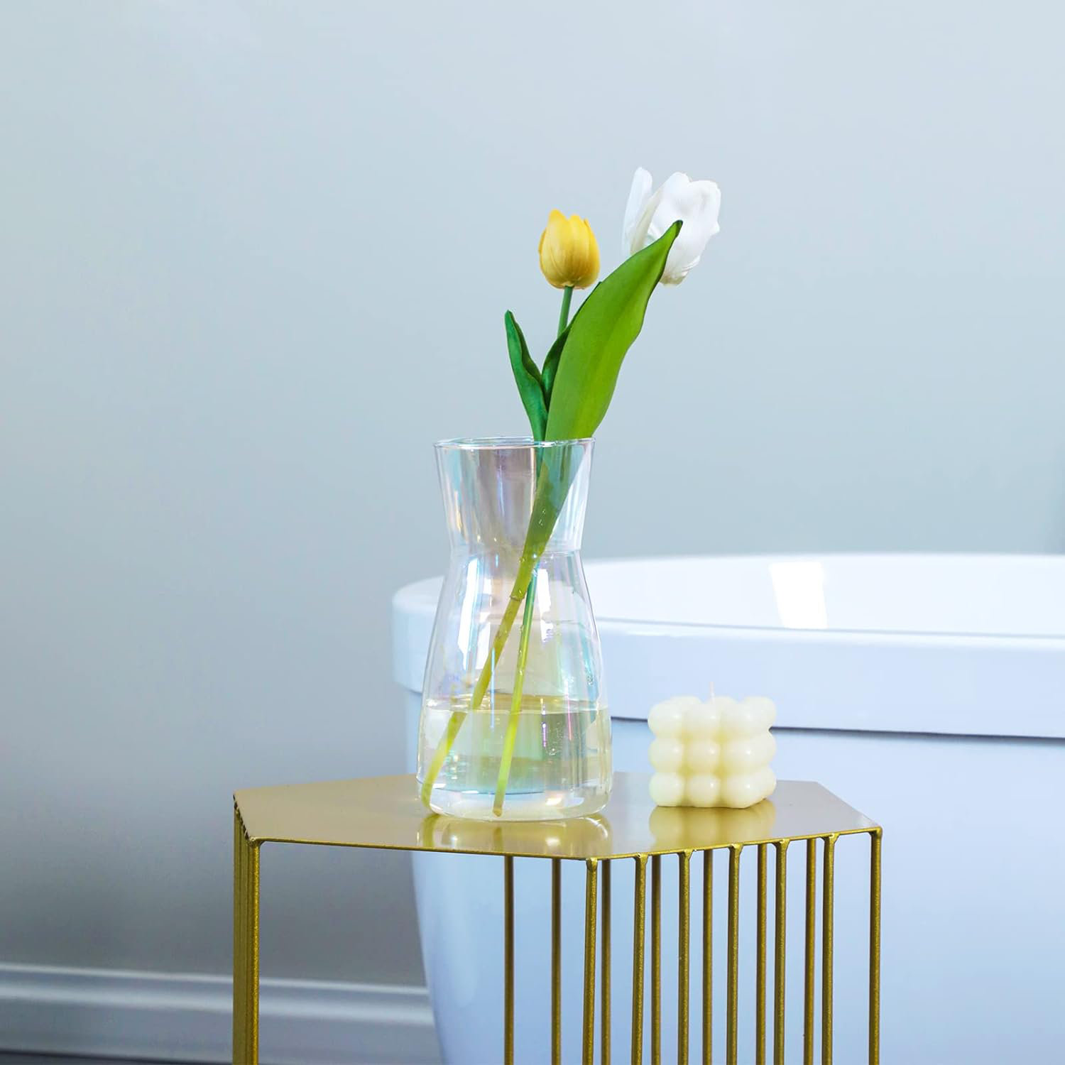 Wrought Studio™ Katyna Glass Table Vase | Wayfair